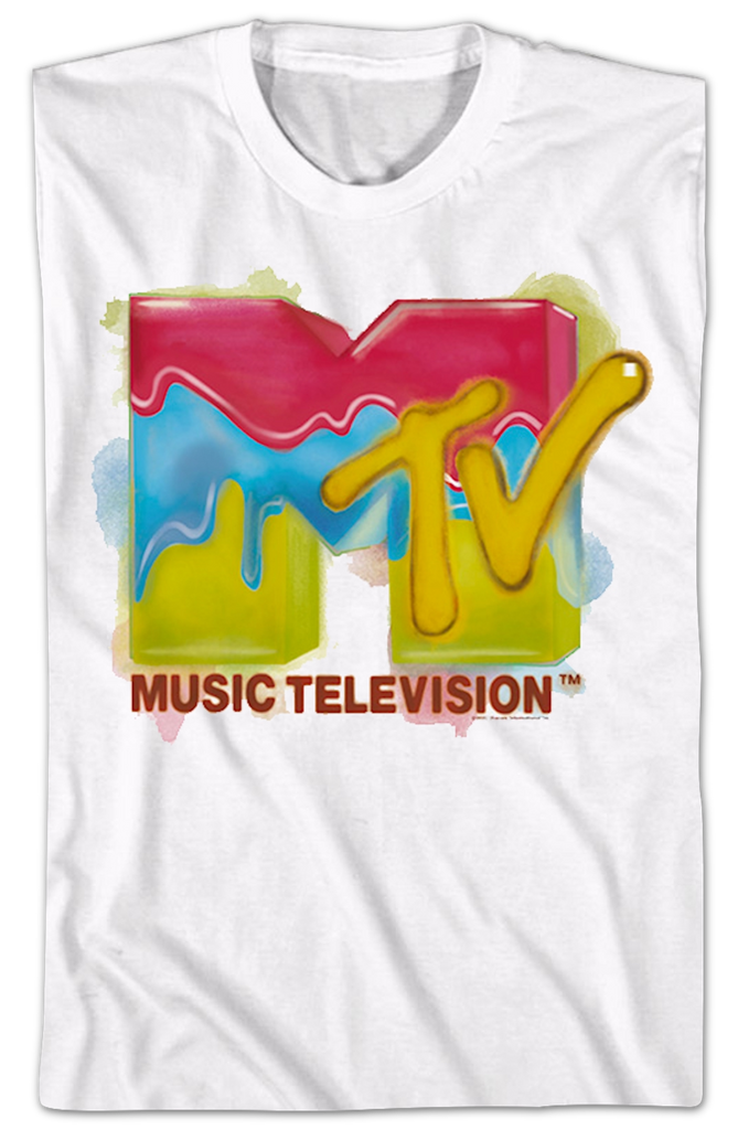 Painted Logo MTV Shirt