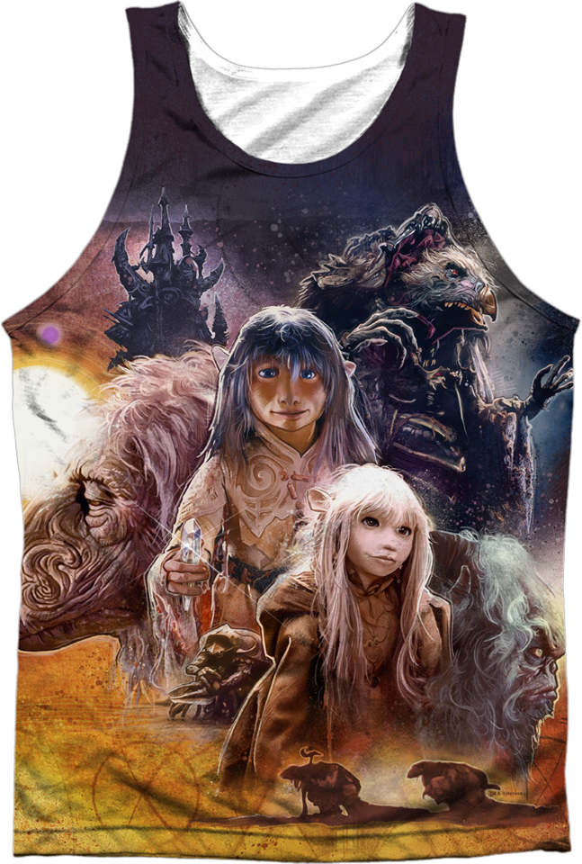 Painted Poster Dark Crystal Tank Top