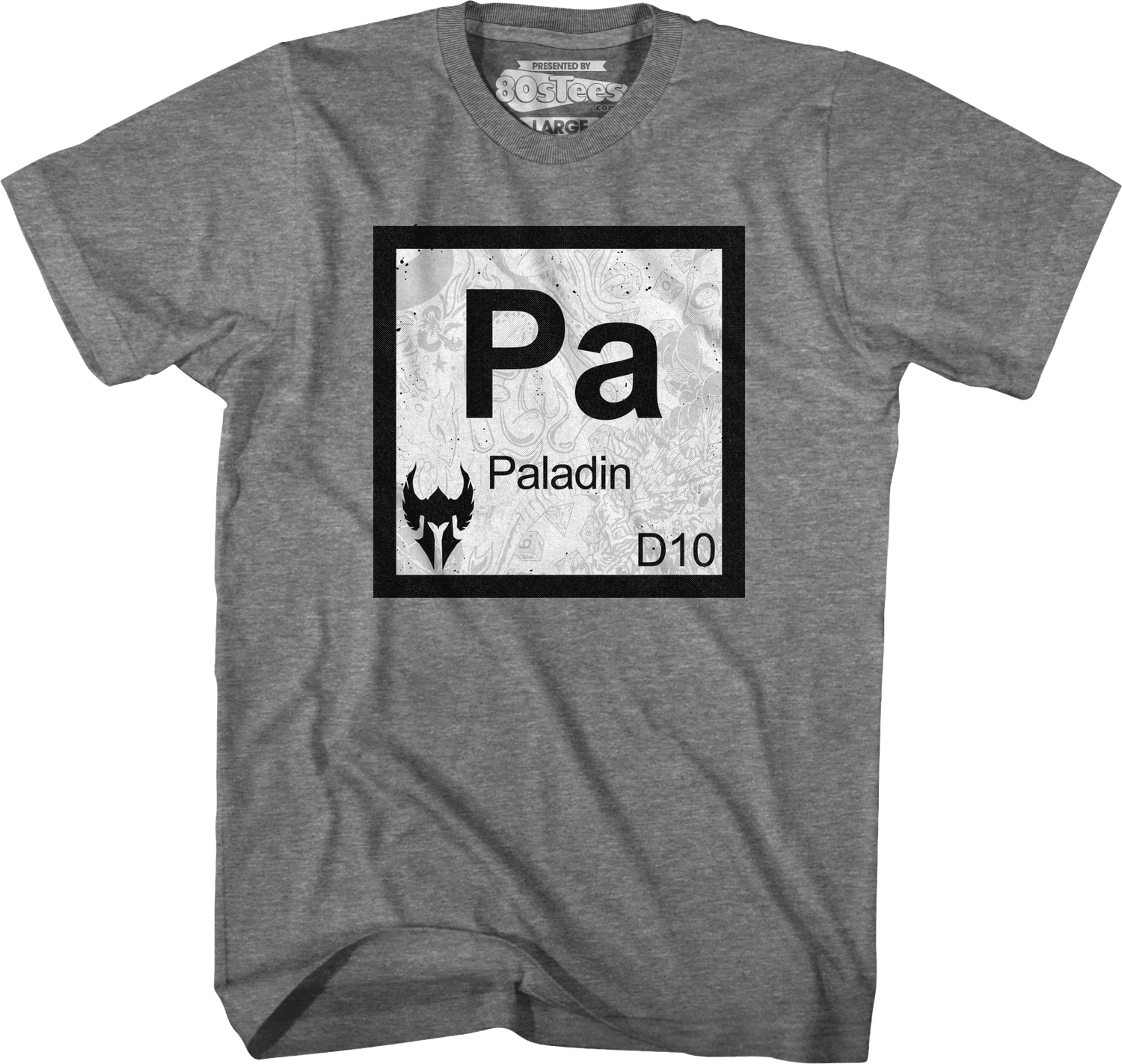 Paladin Element Symbol Dungeons & Dragons T-Shirt