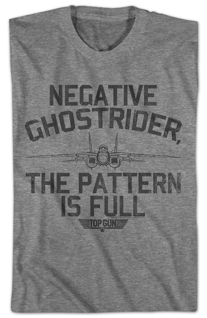 Pattern Is Full Top Gun T-Shirt Men's