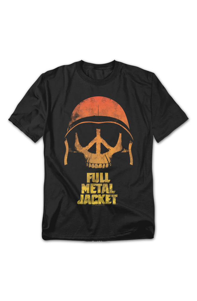 Peace Skull Helmet Full Metal Jacket T-Shirt