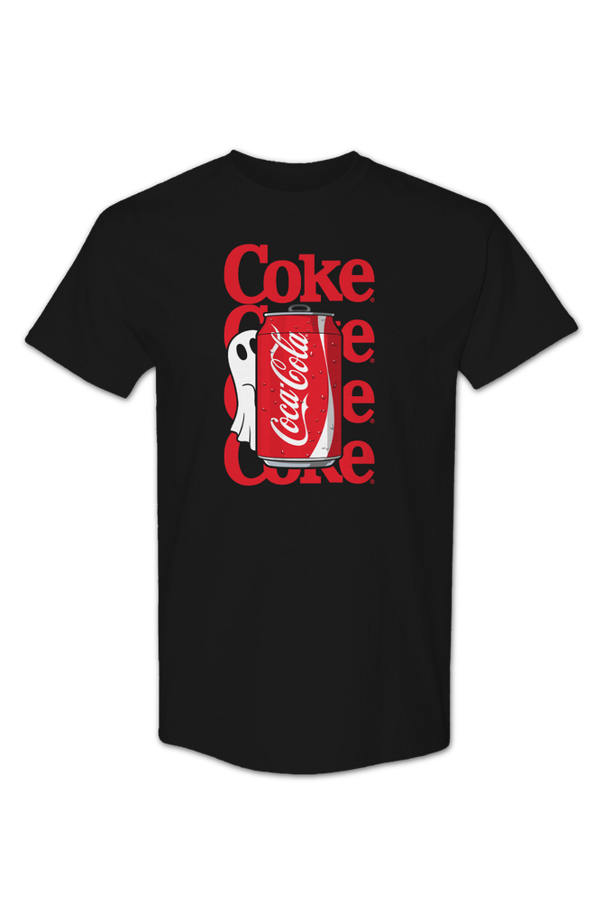 Peek-A-Boo Ghost Coca-Cola T-Shirt