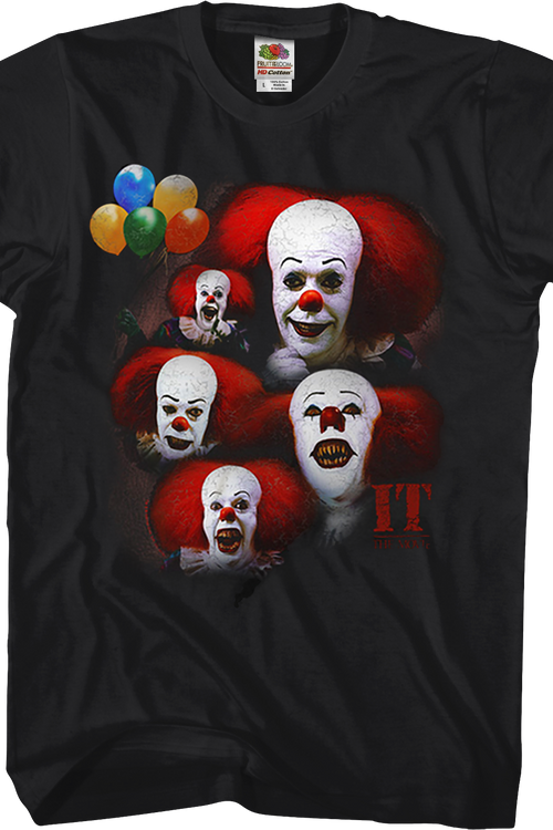 Pennywise Clown Collage IT Shirt