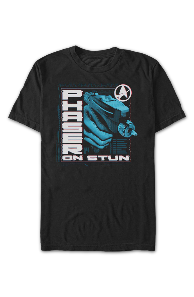 Phaser On Stun Star Trek T-Shirt