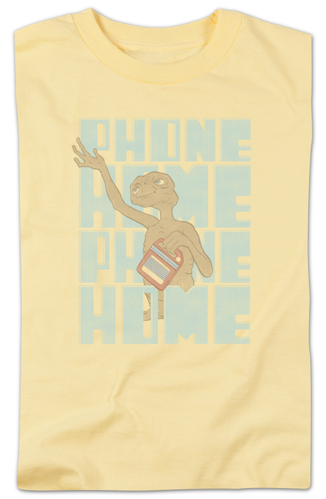 Phone Home ET Shirt Men's Licensed