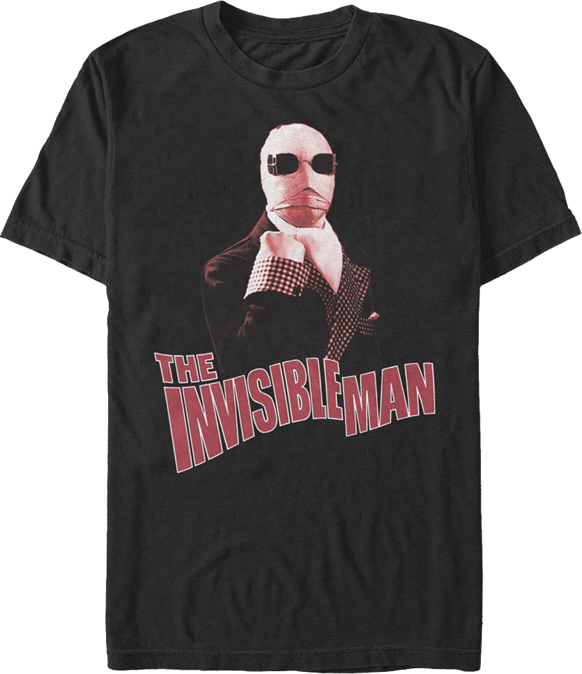 Photo And Logo Invisible Man T-Shirt