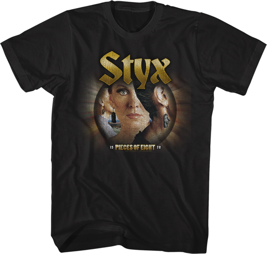 Pieces of Eight Styx T-Shirt: Styx Mens T-shirt