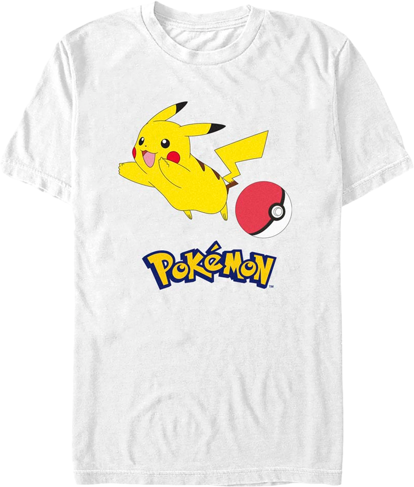 Pikachu Bouncing Pokemon T-Shirt