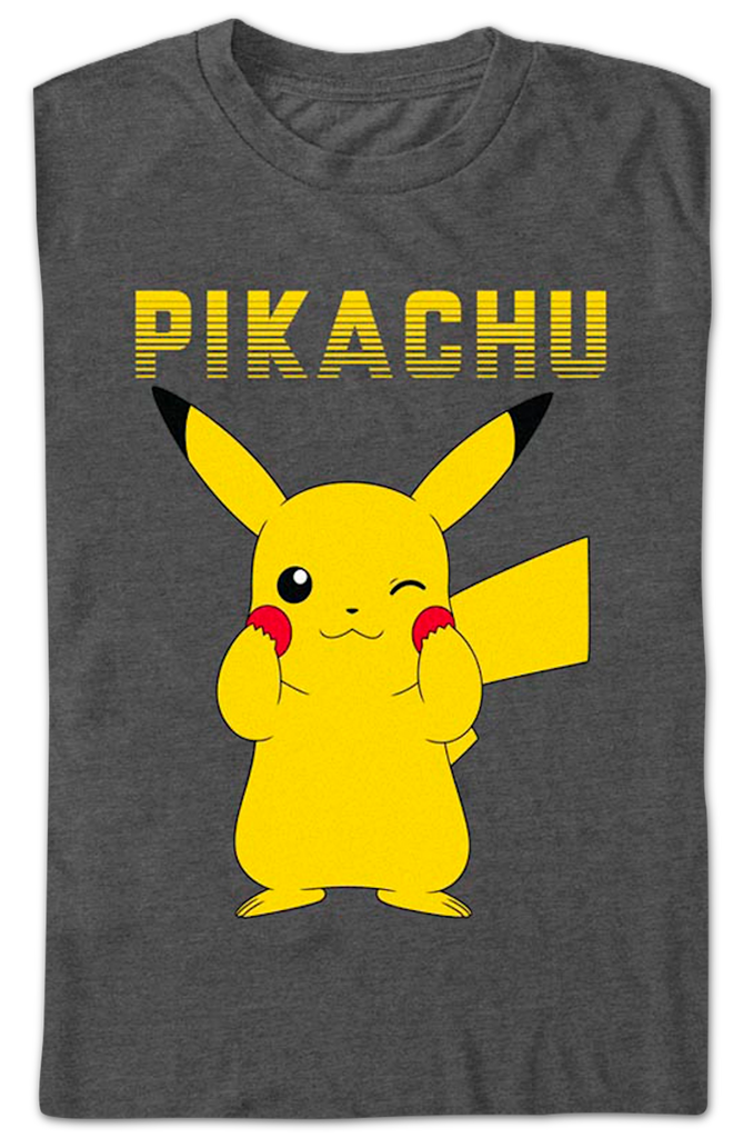 Pikachu Cheeks Pokemon T-Shirt