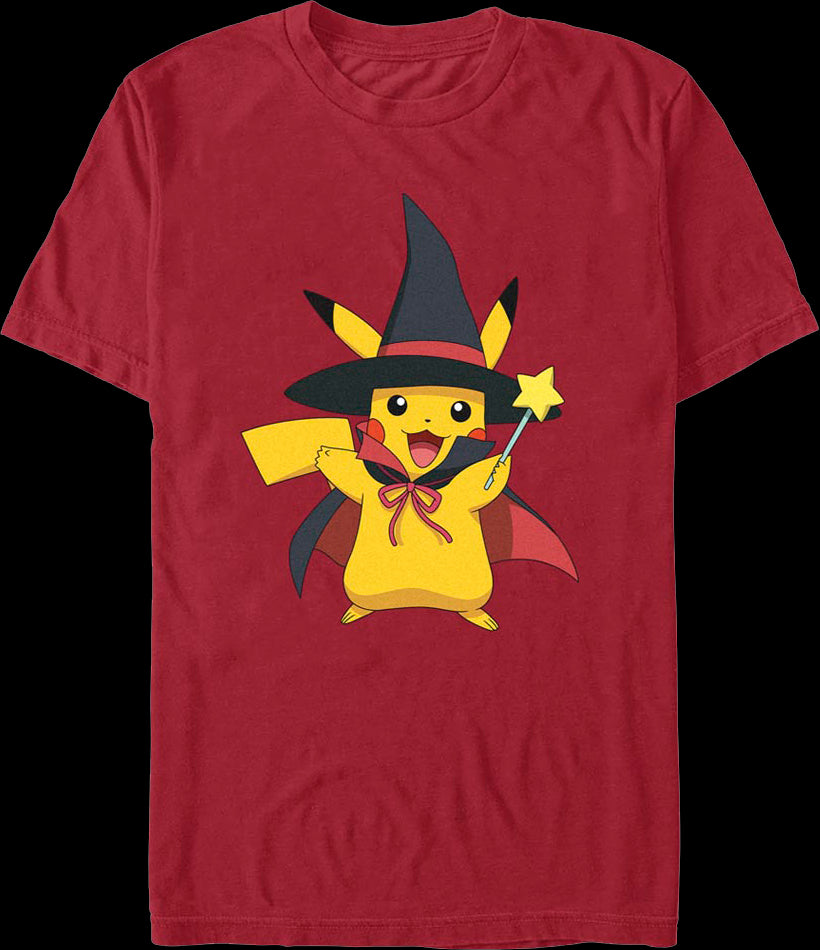 Pikachu Halloween Wizard Pokemon T-Shirt