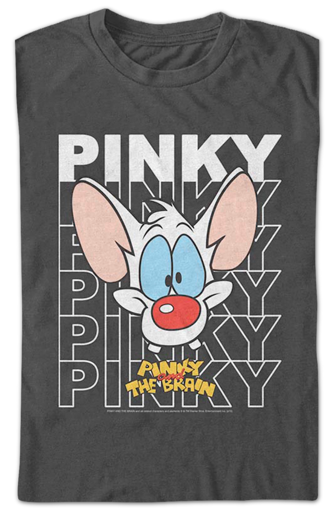 Pinky Face Pinky and the Brain T-Shirt
