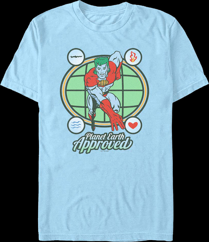 Planet Earth Approved Captain Planet T-Shirt