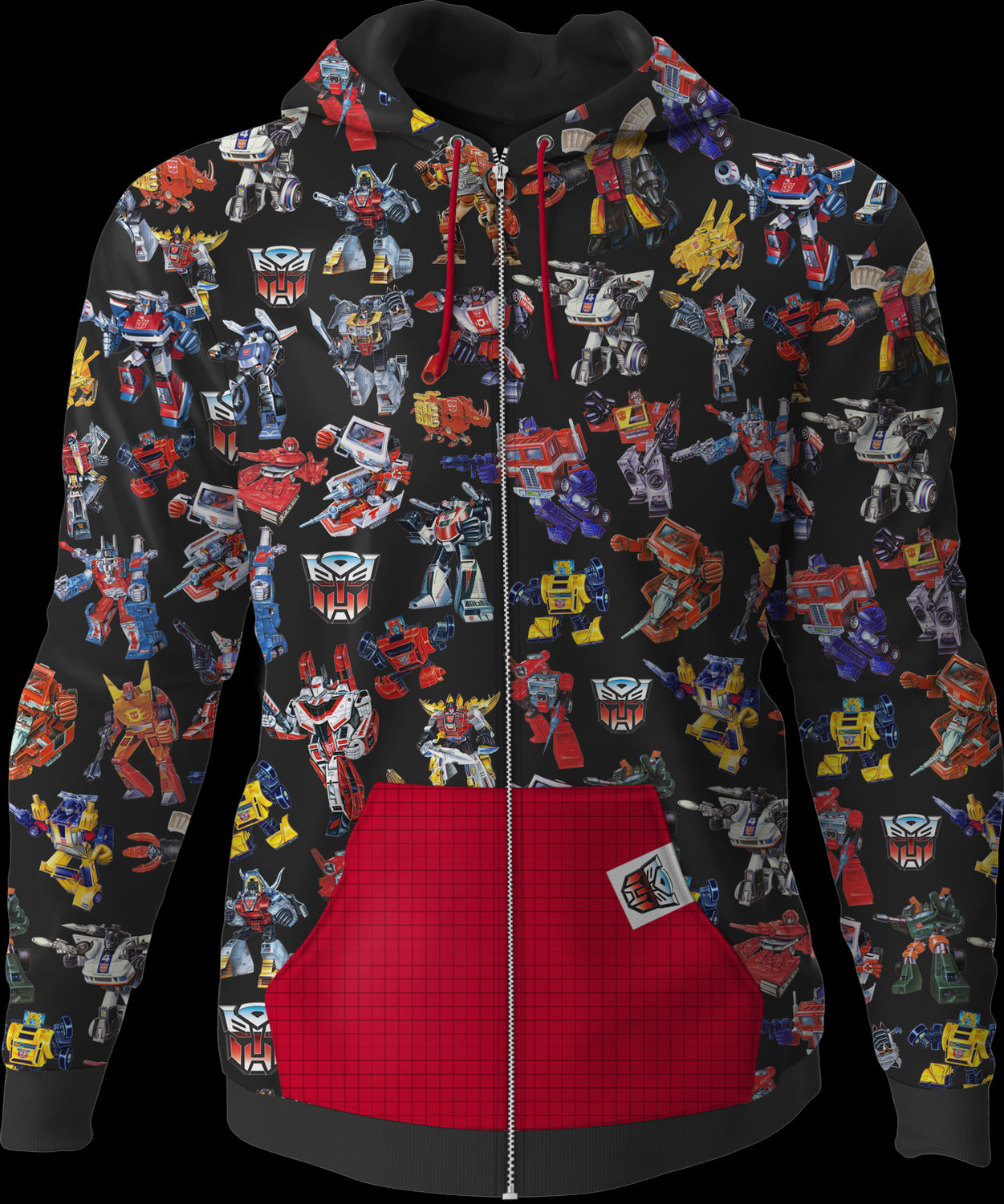 Autobots Transformers Pocket Hoodie: Transformers Mens Hoodie