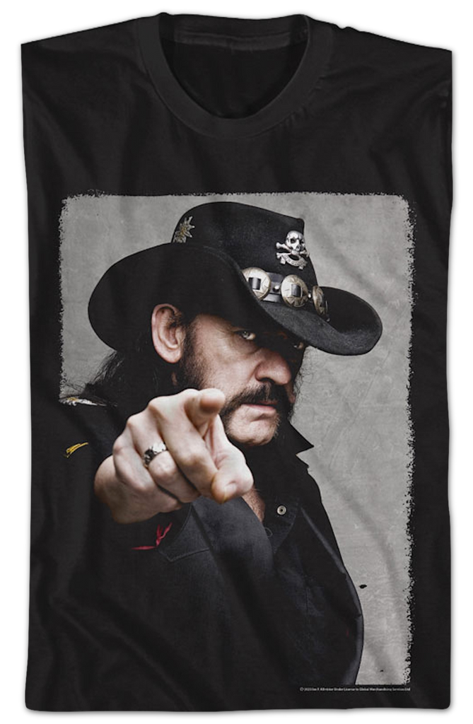 Pointing Lemmy T-Shirt
