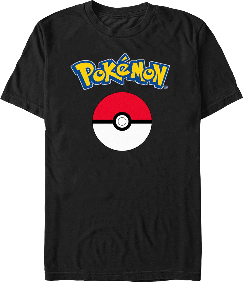 Poke Ball Logo Pokemon T-Shirt