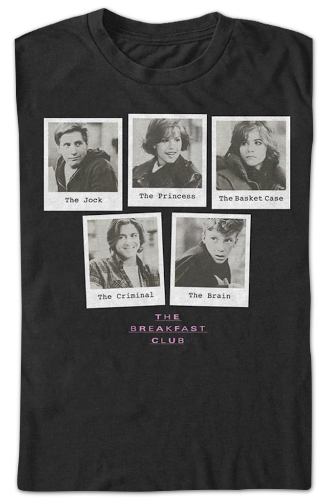 Polaroids Breakfast Club T-Shirt
