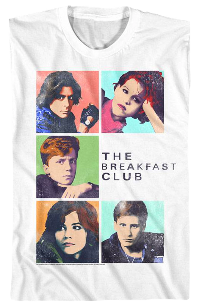 The Breakfast Club Pop Art