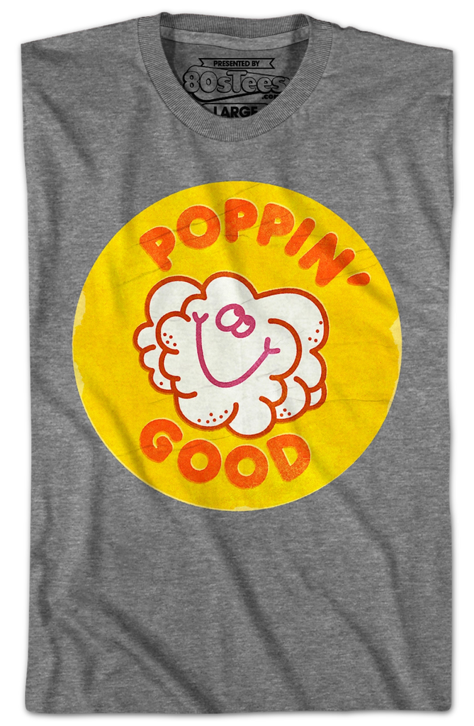 Poppin' Good Scratch & Sniff Sticker T-Shirt