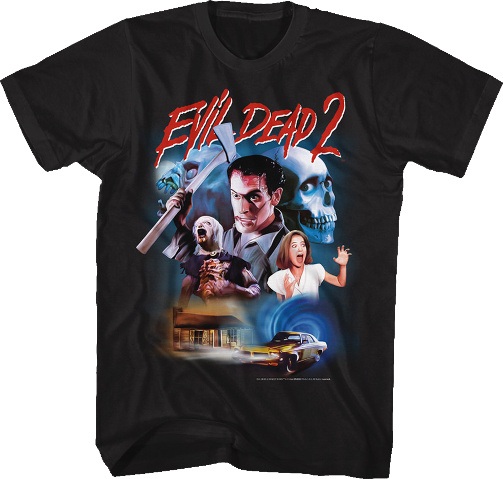 Poster Collage Evil Dead T-Shirt