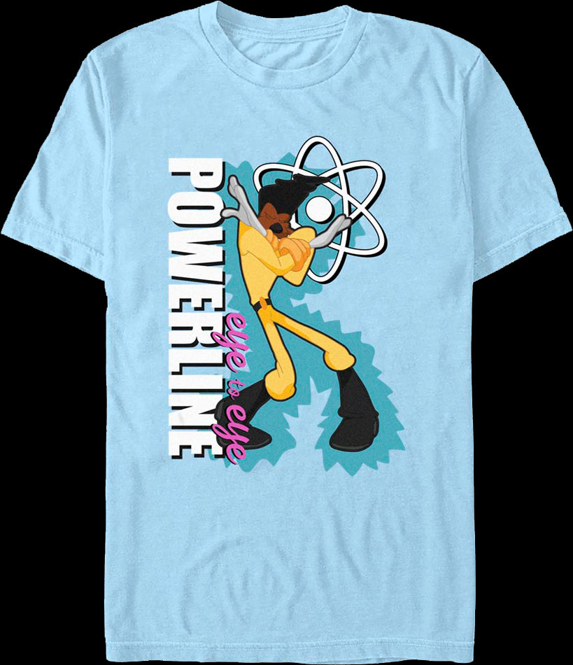 Powerline Eye To Eye Goofy Movie Disney T-Shirt