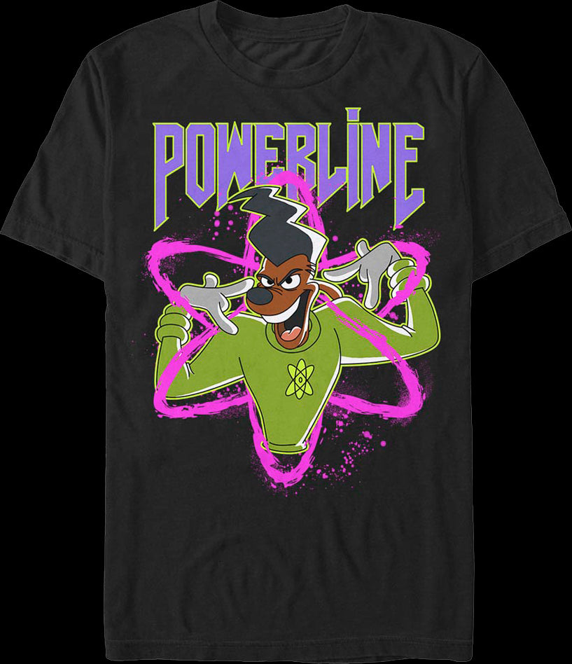 Powerline Goofy Movie Disney T-Shirt