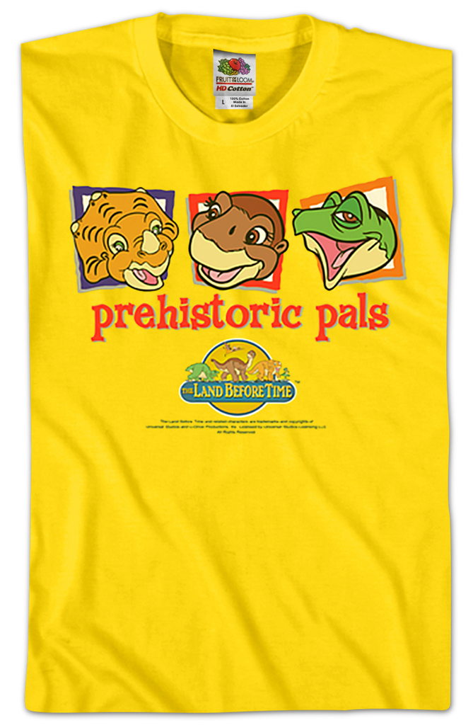 Prehistoric Pals Land Before Time T-Shirt