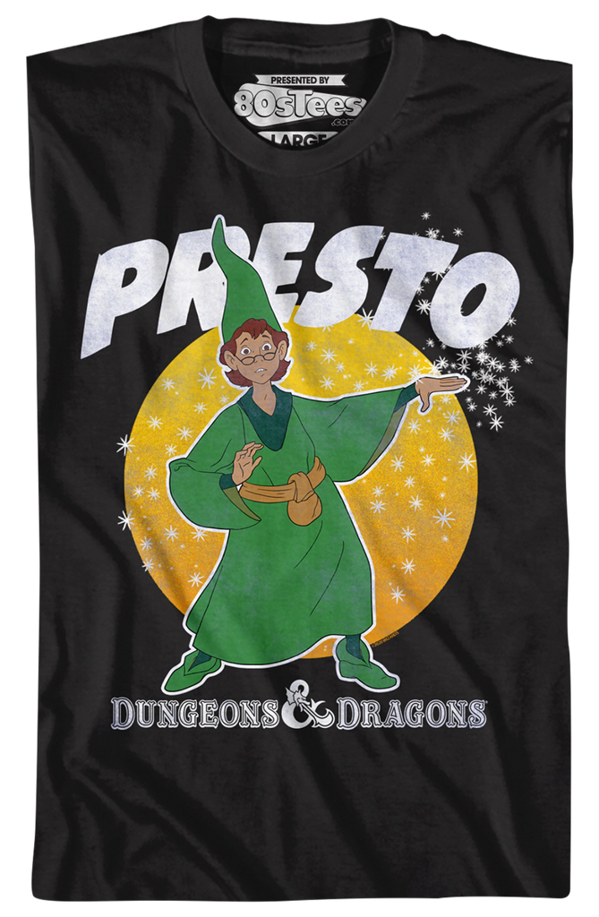 Presto the Magician Dungeons & Dragons T-Shirt