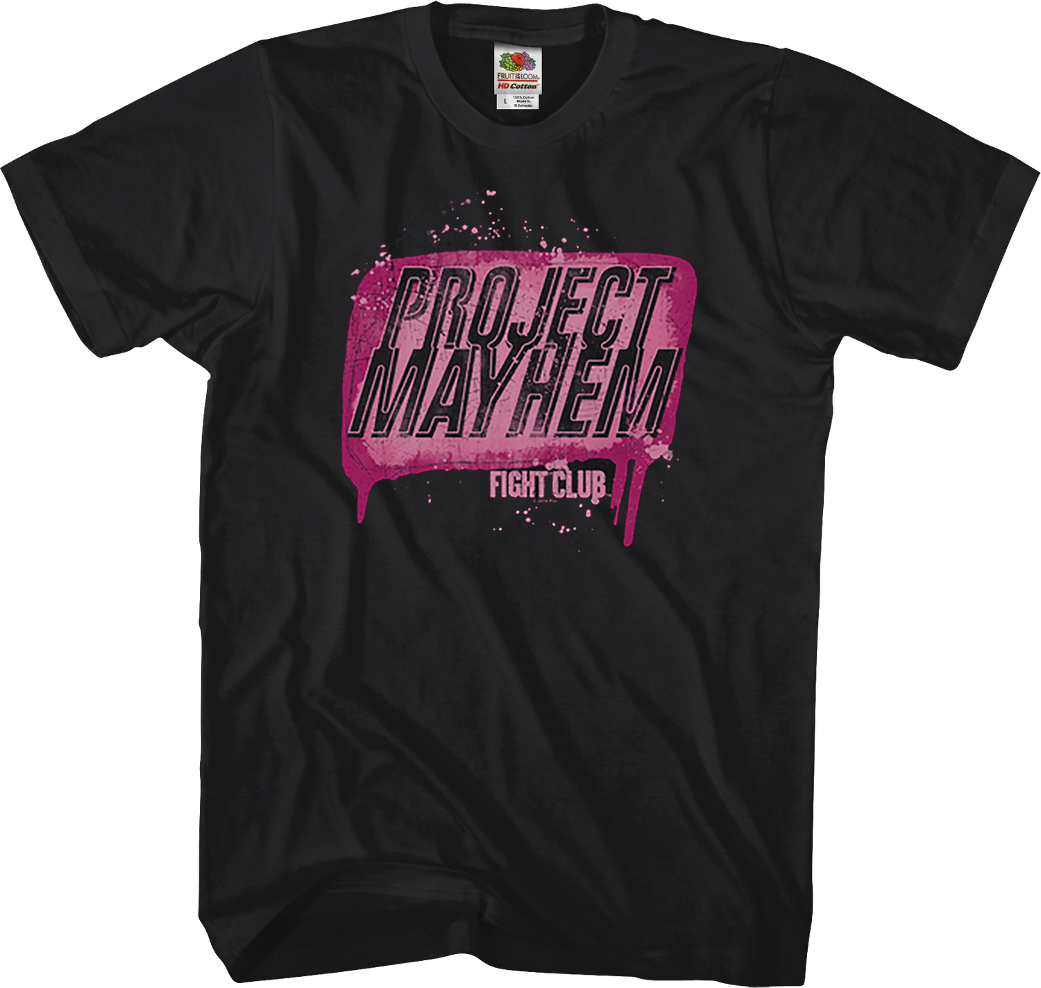 Project Mayhem Fight Club Shirt: Fight Club Mens T-shirt