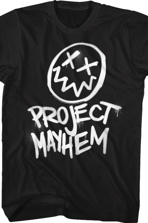 Project Mayhem Graffiti Fight Club T-Shirt