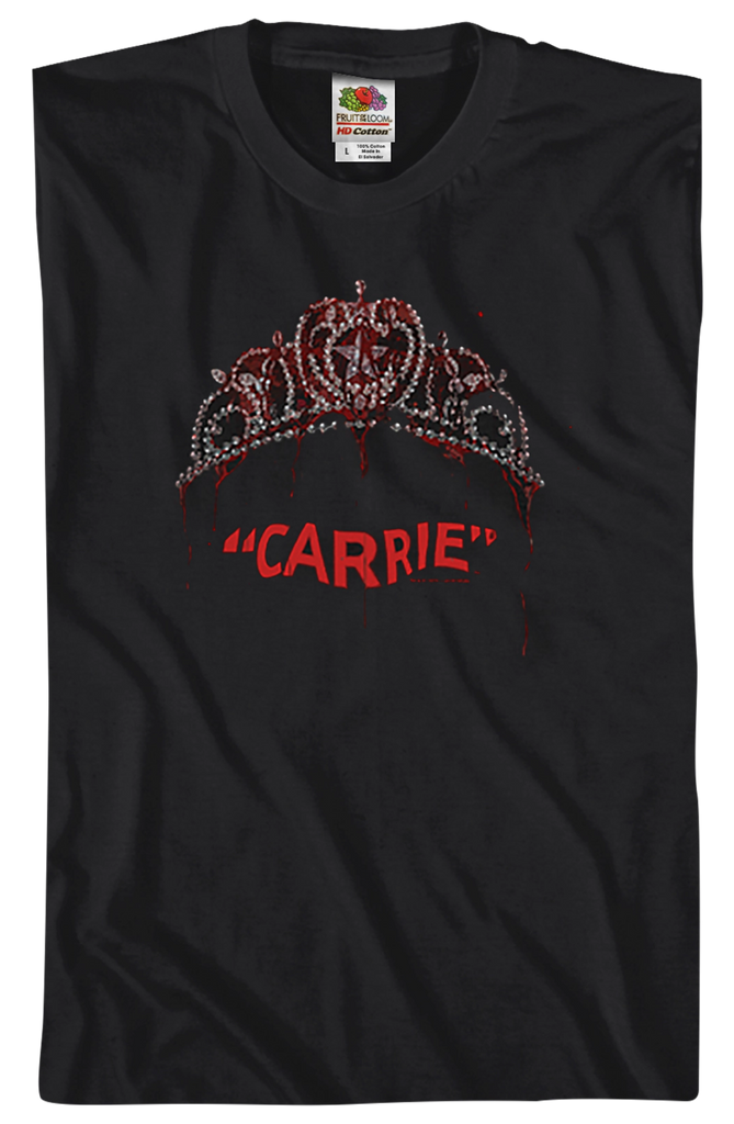 Prom Queen Carrie T-Shirt: Carrie Mens T-Shirt