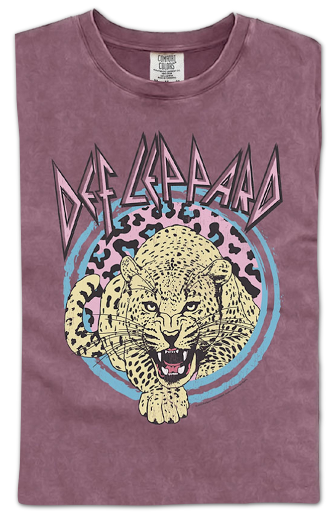 Prowl Def Leppard Comfort Colors Brand T-Shirt