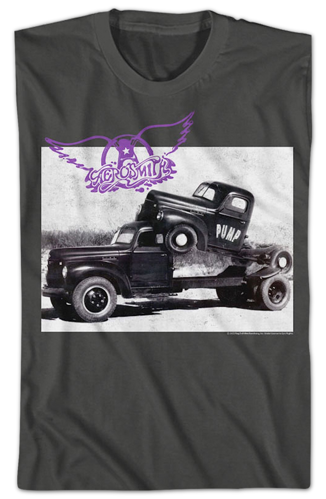 Aerosmith Pump Aerosmith Pump Album Cover Artwork T Shirt