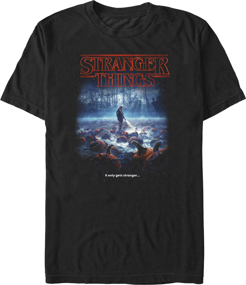 Pumpkin Patch Stranger Things T-Shirt