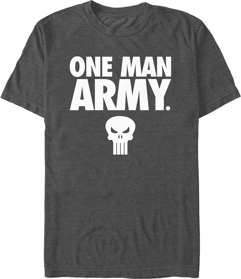 Punisher One Man Army Marvel Comics T-Shirt