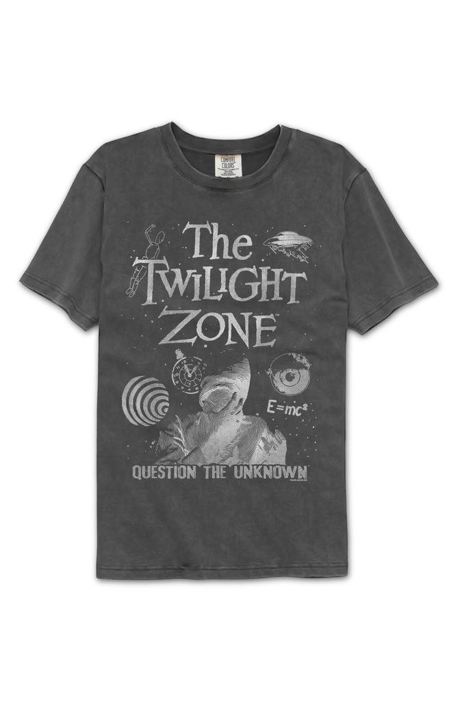 Question The Unknown Twilight Zone Comfort Colors Brand T-Shirt