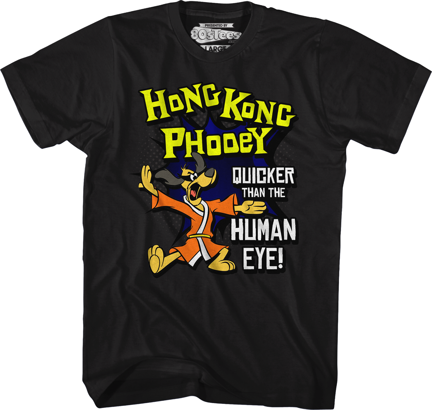 Quicker Than The Human Eye Hong Kong Phooey T-Shirt