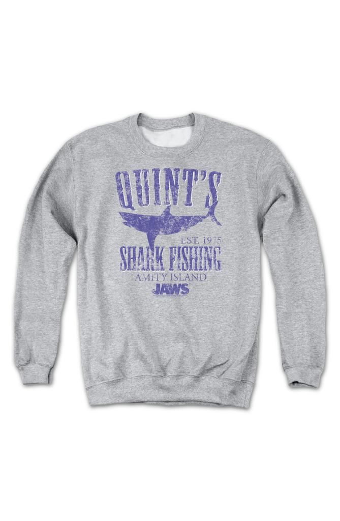 Quint's Shark Fishing Jaws Sweatshirt