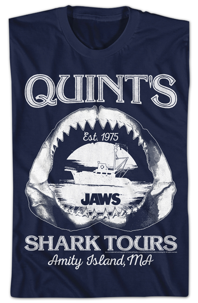 Quint's Shark Tours Jaws T-Shirt