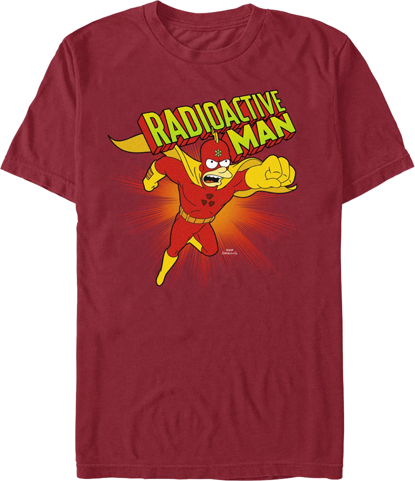 Radioactive Man Simpsons T-Shirt