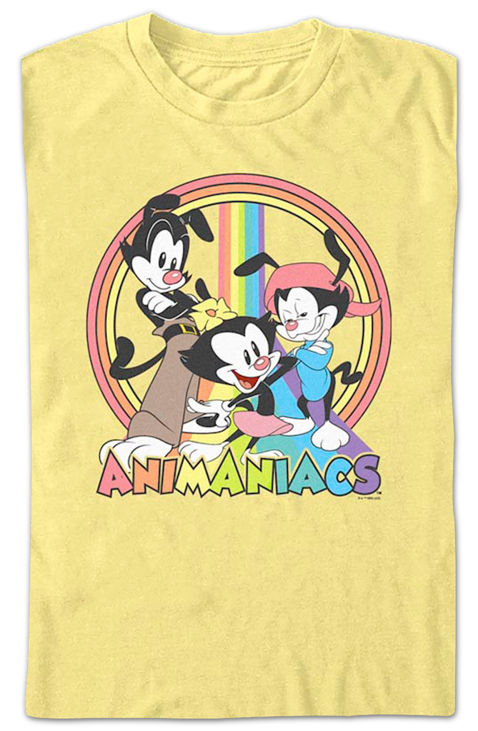 Rainbow Circle Animaniacs T-Shirt