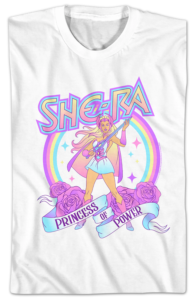 Rainbow She-Ra Masters of the Universe T-Shirt