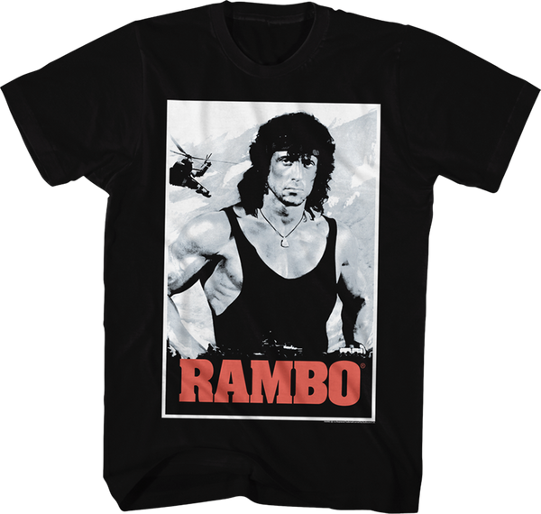 Rambo T-Shirt: Rambo Mens T-Shirt