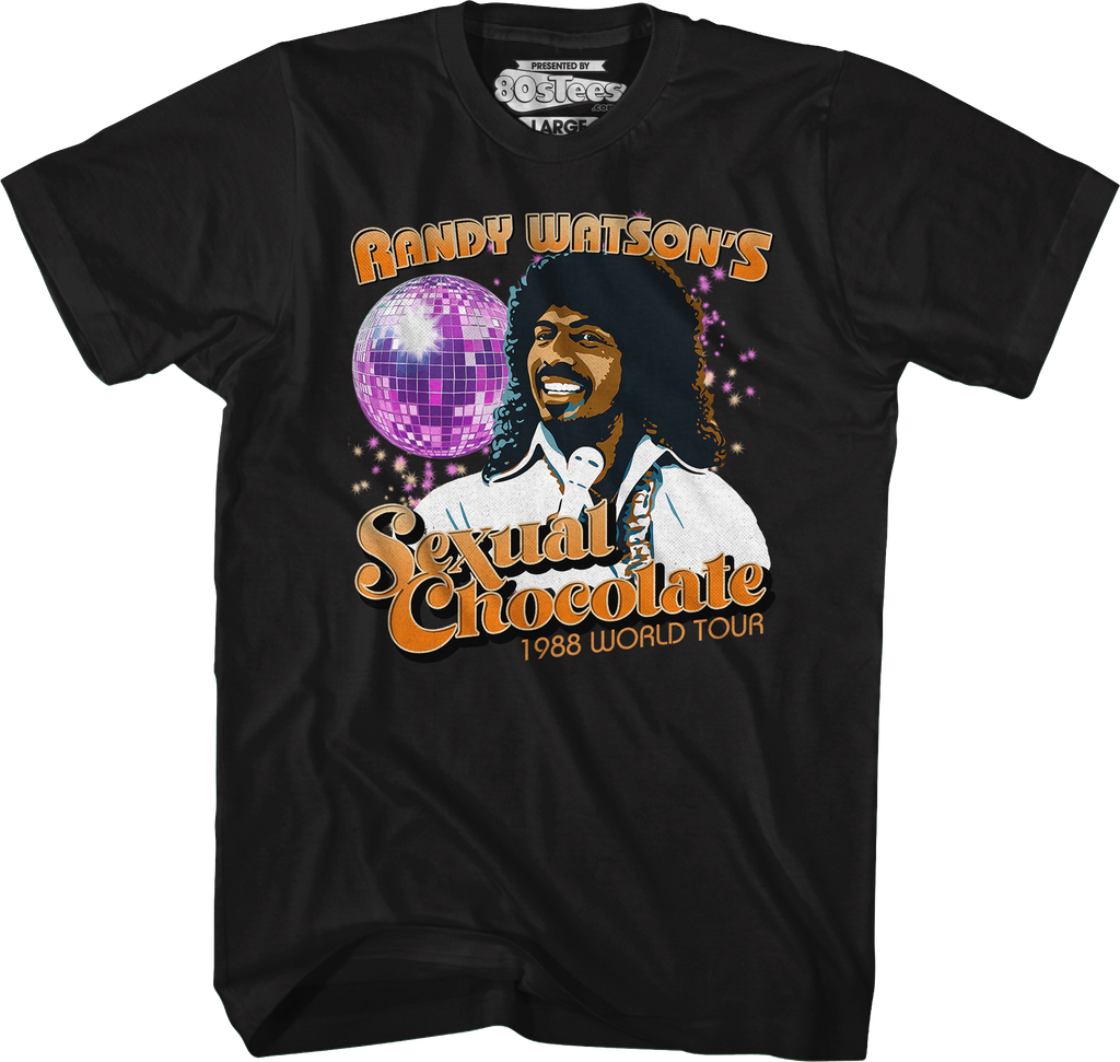 Randy Watson's Sexual Chocolate 1988 World Tour T-Shirt