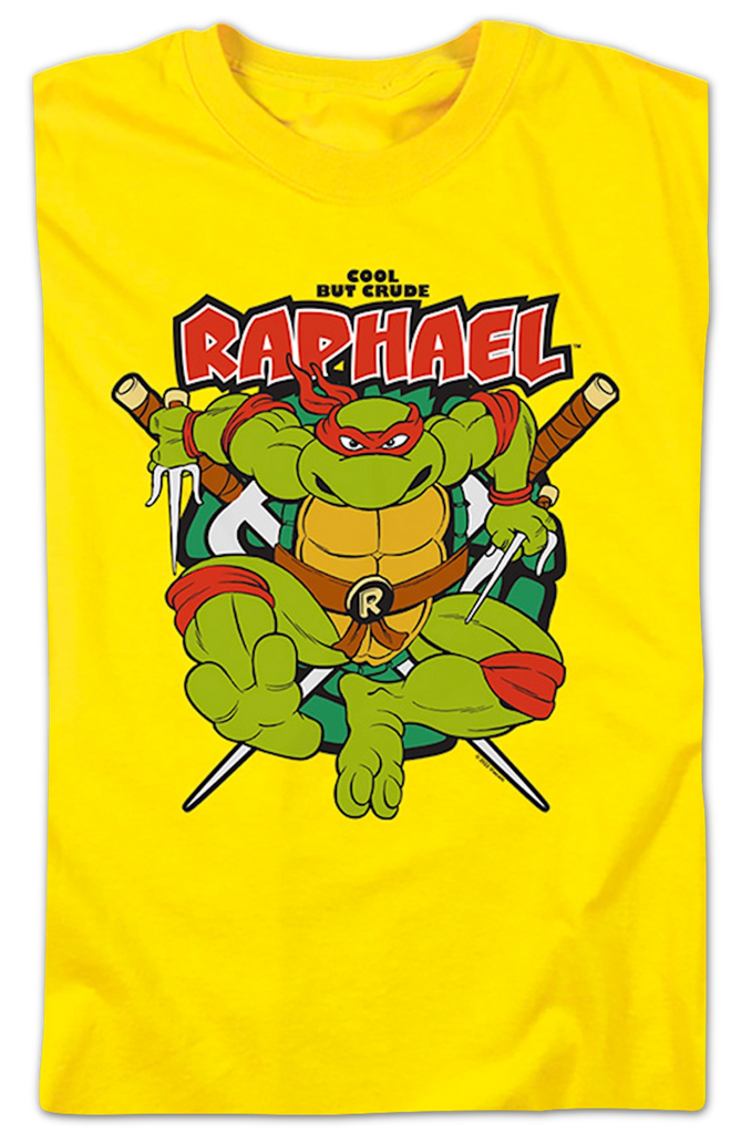 Raphael Crude But Cool Teenage Mutant Ninja Turtles T Shirt