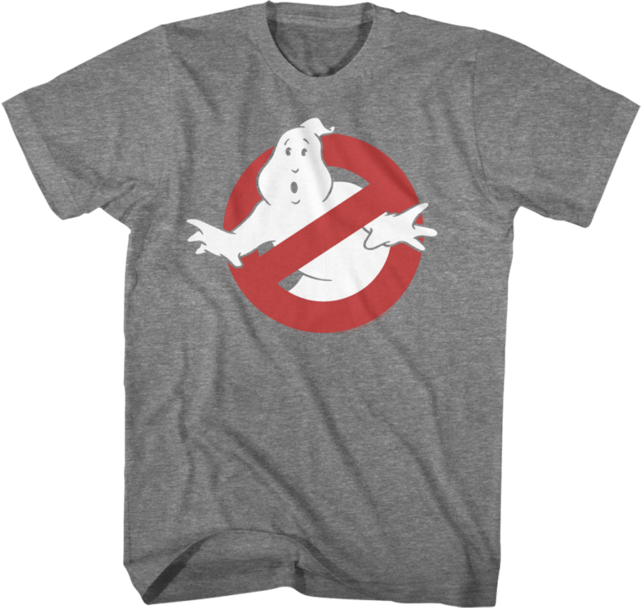Real Ghostbusters Logo T-Shirt: Ghostbusters Mens T-Shirt