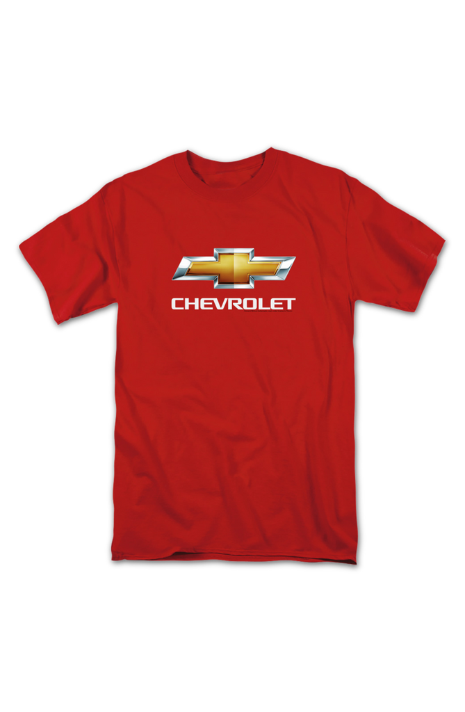 Red Classic Logo Chevrolet T-Shirt