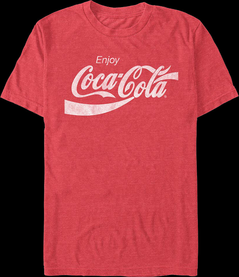 Red Enjoy Coca-Cola T-Shirt
