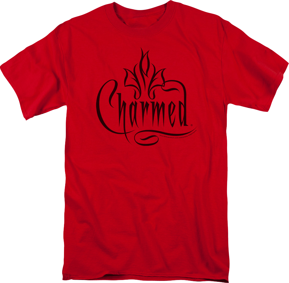 Red Logo Charmed T-Shirt