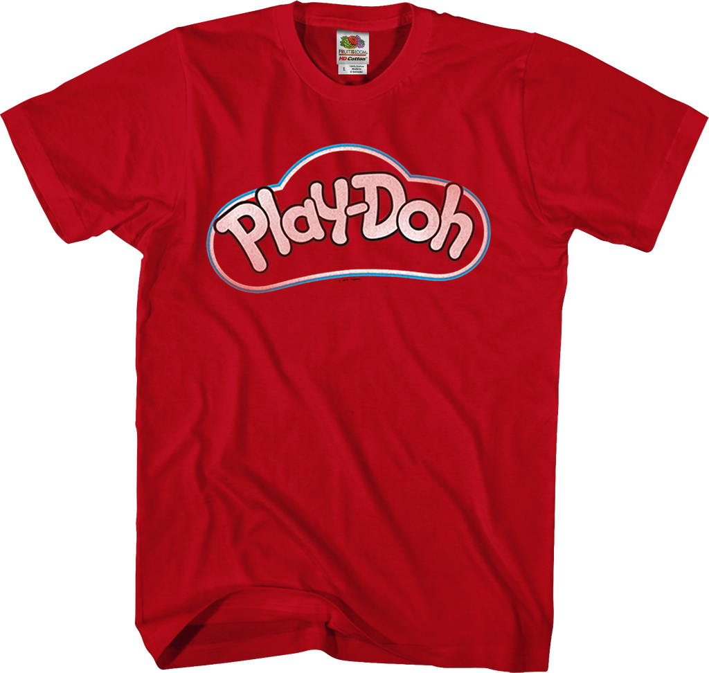 Red Play-Doh Shirt: Mens Play-Doh Shirt