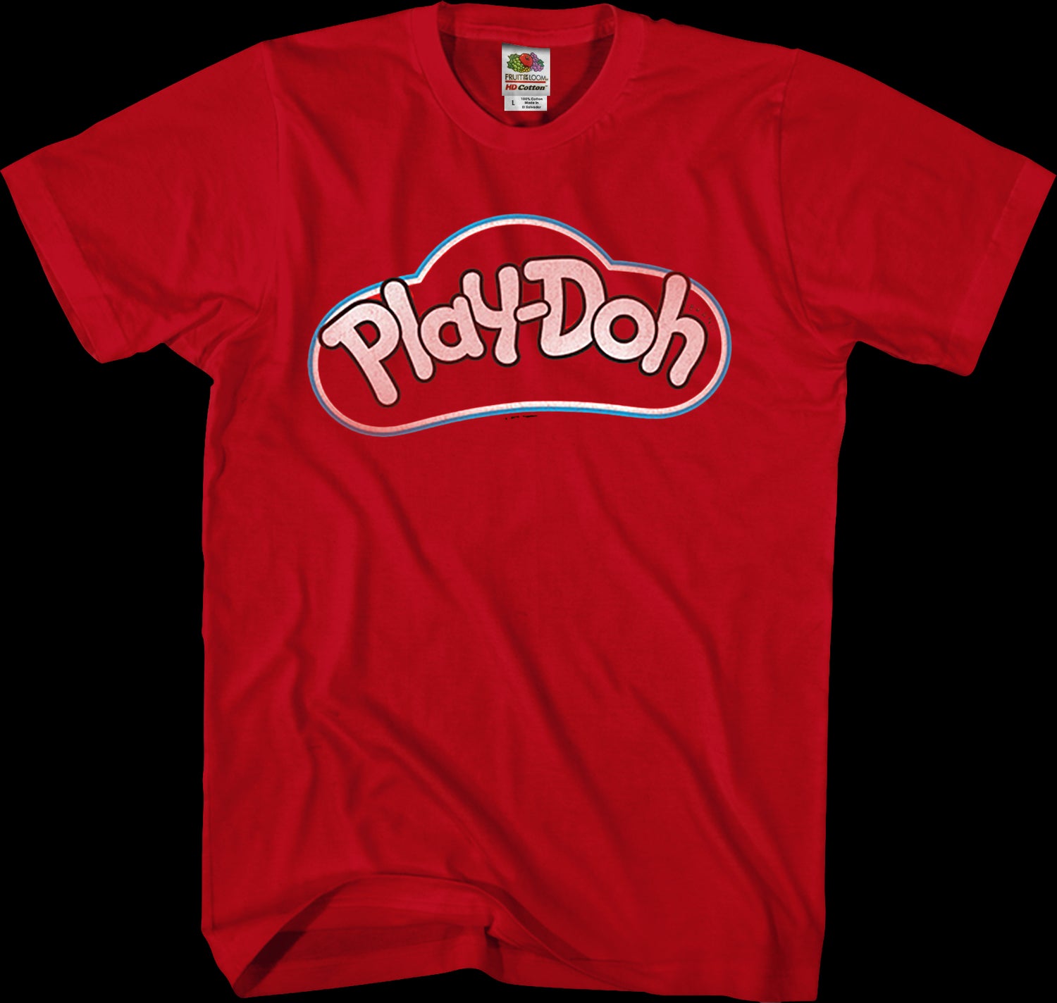 Red Play-Doh Shirt: Mens Play-Doh Shirt